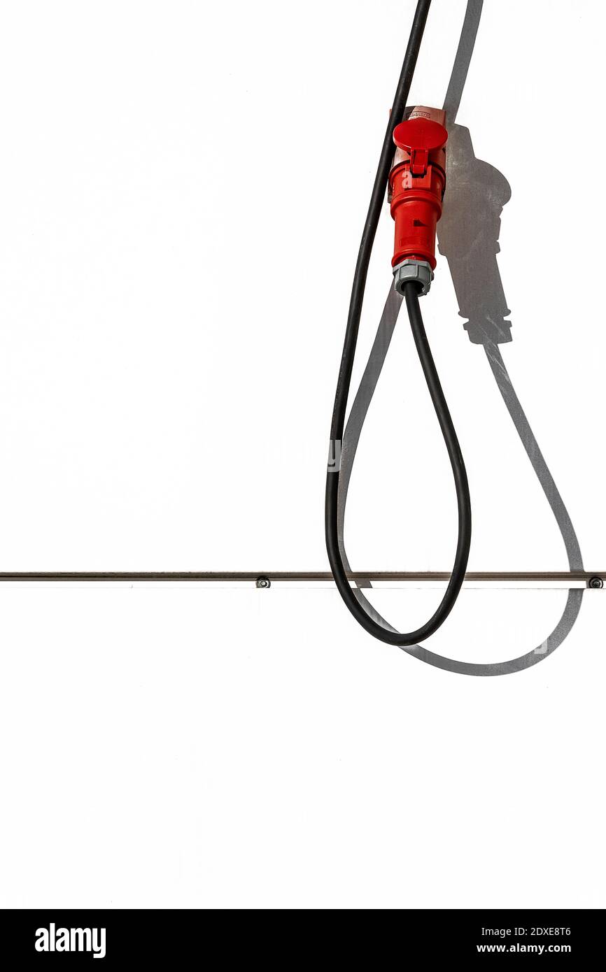 Power cable cut out Cut Out Stock Images & Pictures - Alamy