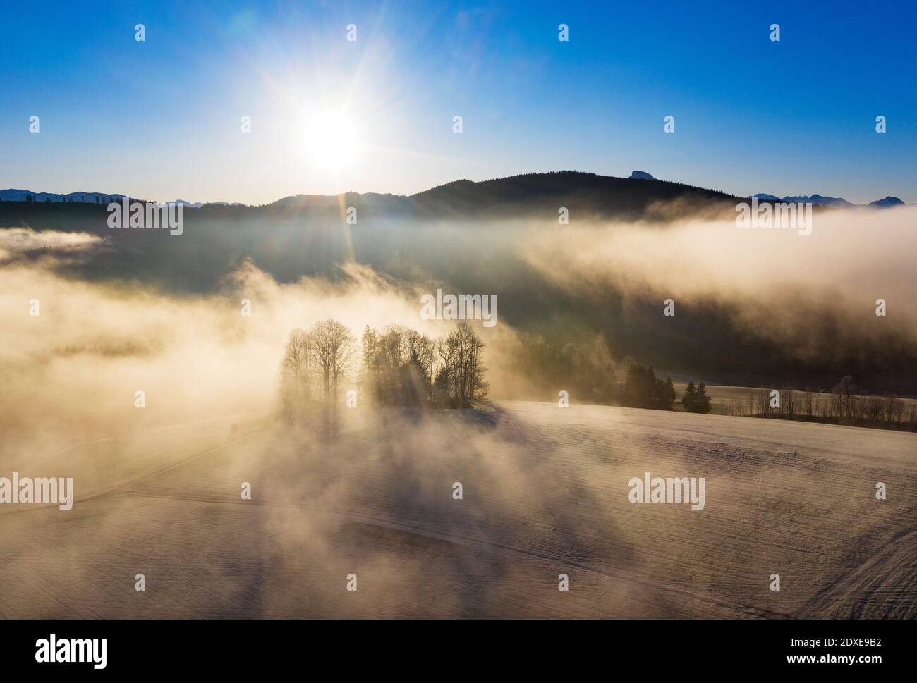 Autumn fields elevated view hi-res stock photography and images - Alamy
