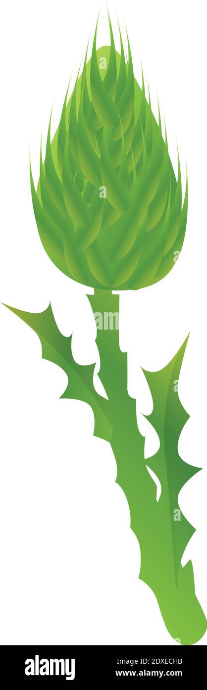 Cartoon Thistle