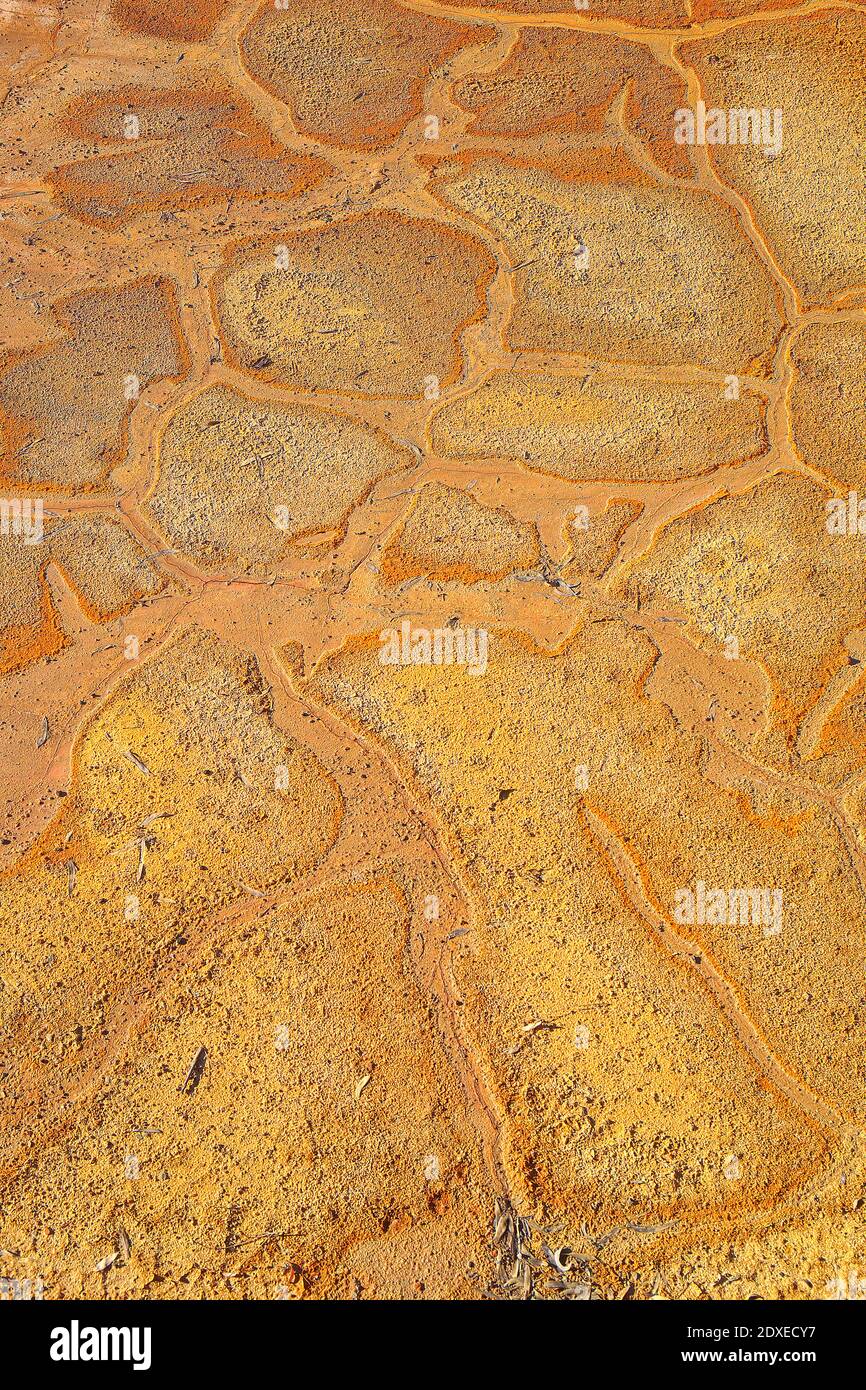 Dried cracked riverbed Stock Photo - Alamy