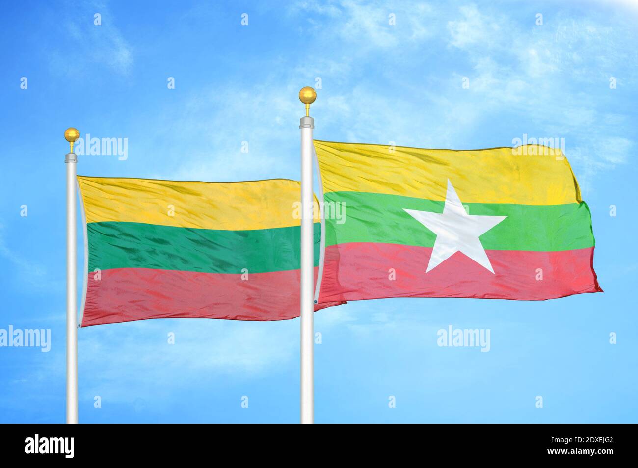 Myanmar vs lithuania hi-res stock photography and images - Alamy