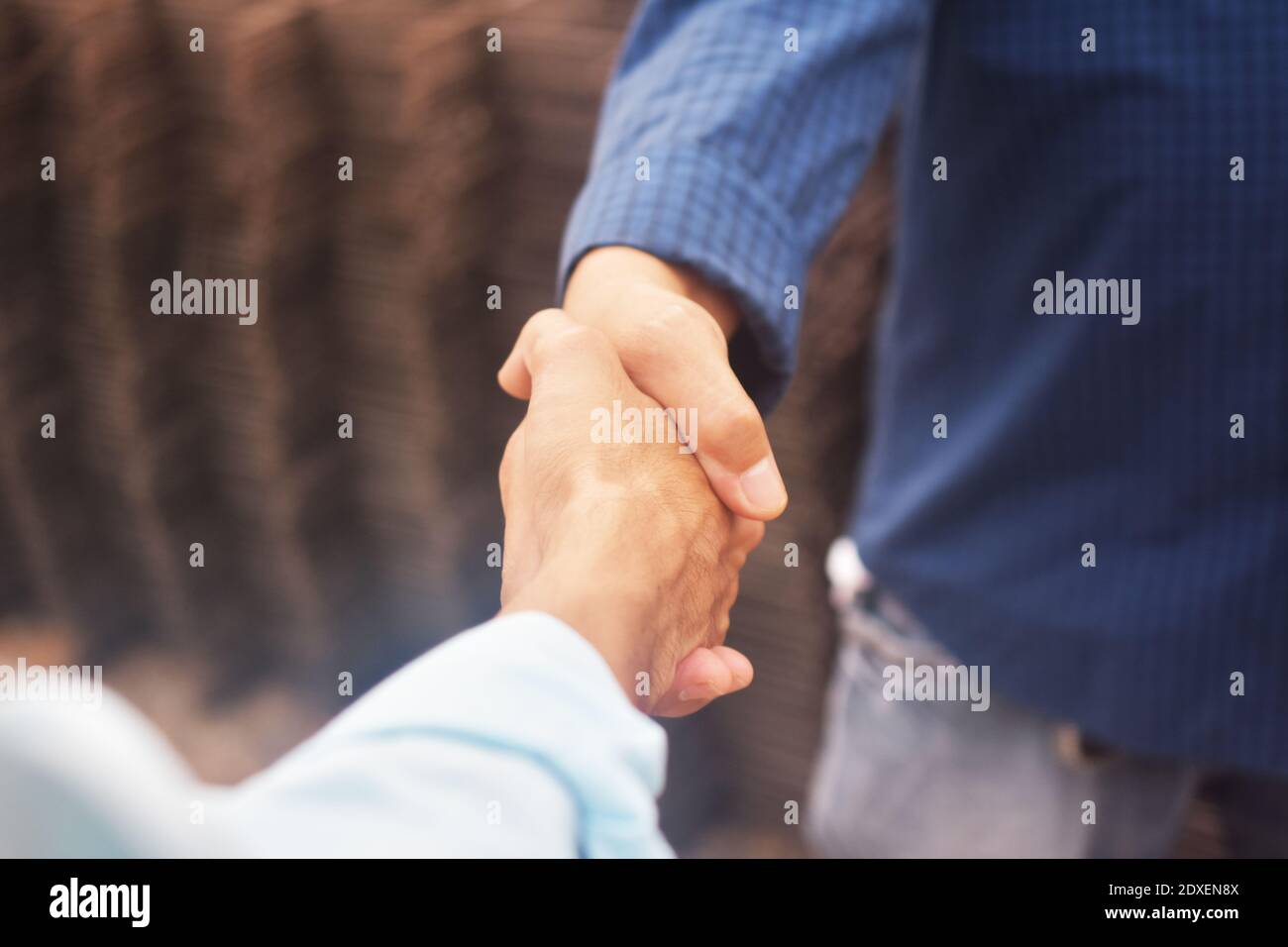 Businessman shakes hands business partner hi-res stock photography and ...