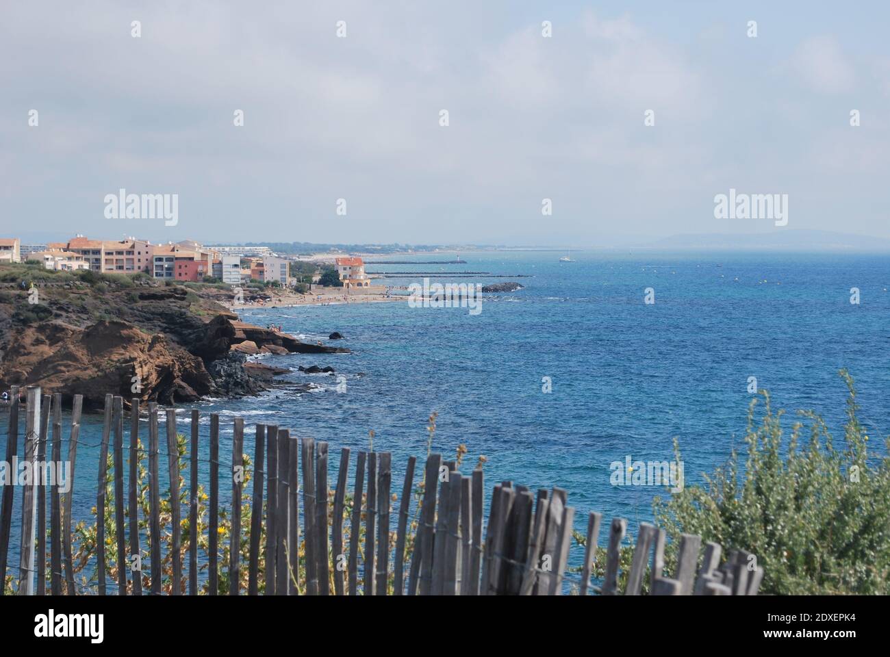 Cap d'agde beach hi-res stock photography and images - Alamy