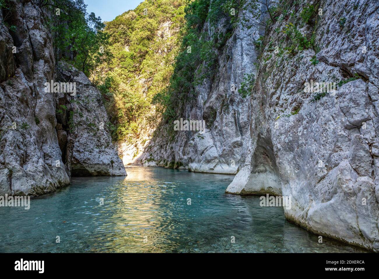 Beautiful Acheron River at Epirus, Greece Stock Photo - Alamy