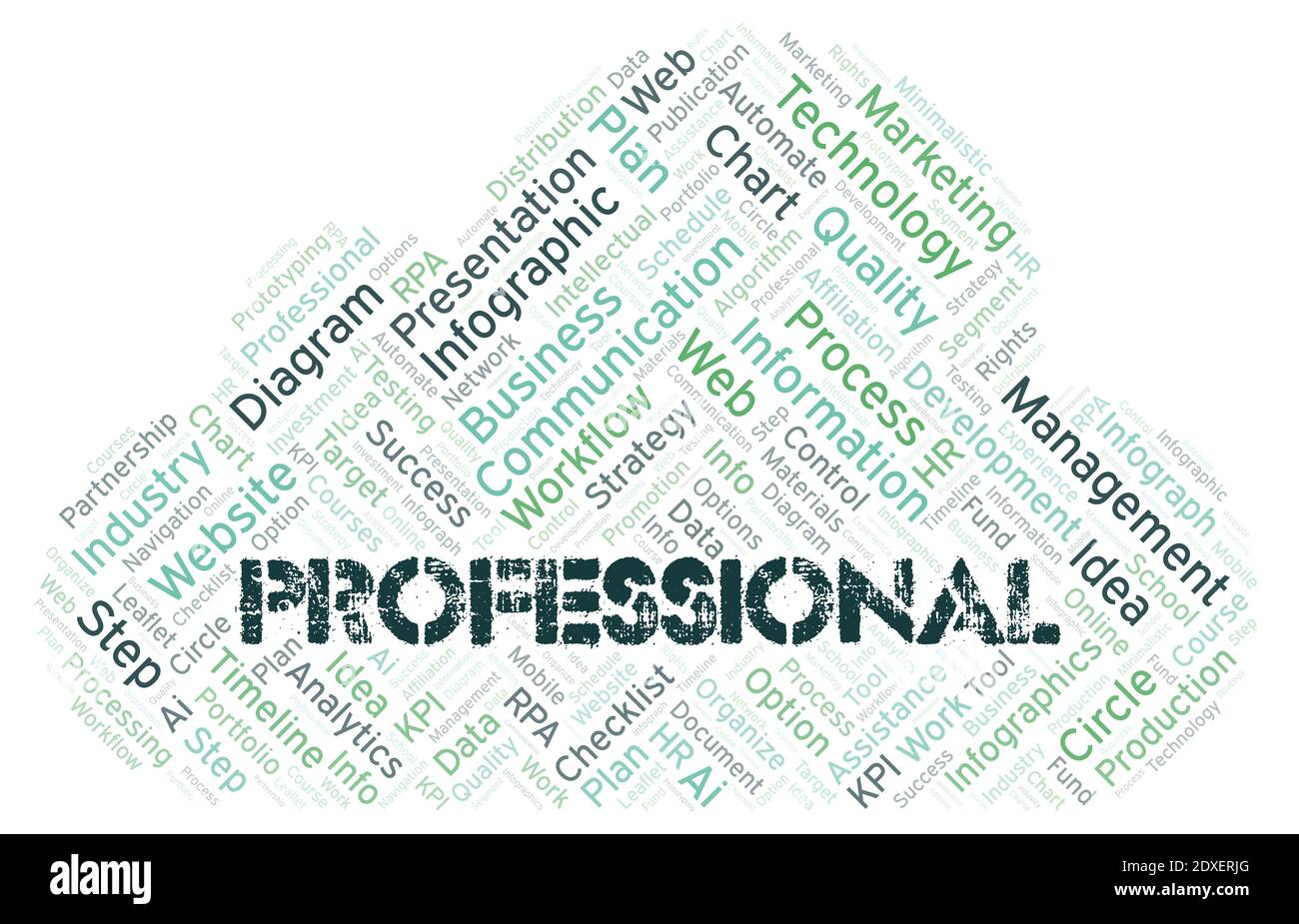 Professional typography word cloud hi-res stock photography and images ...