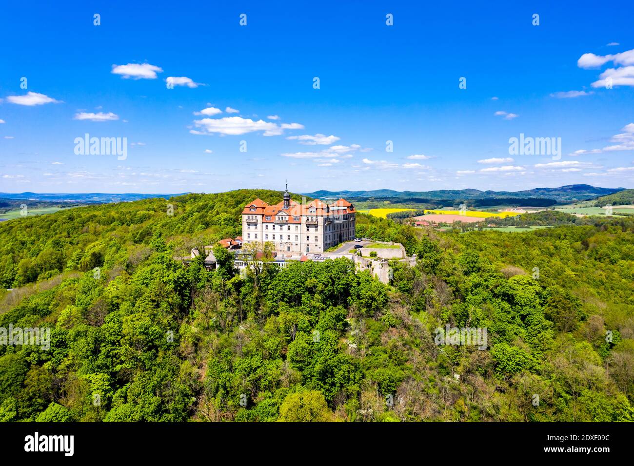 Schloss Bieberstein, Hofbieber, Rhön, Hessen, Deutschland Stock Photo ...