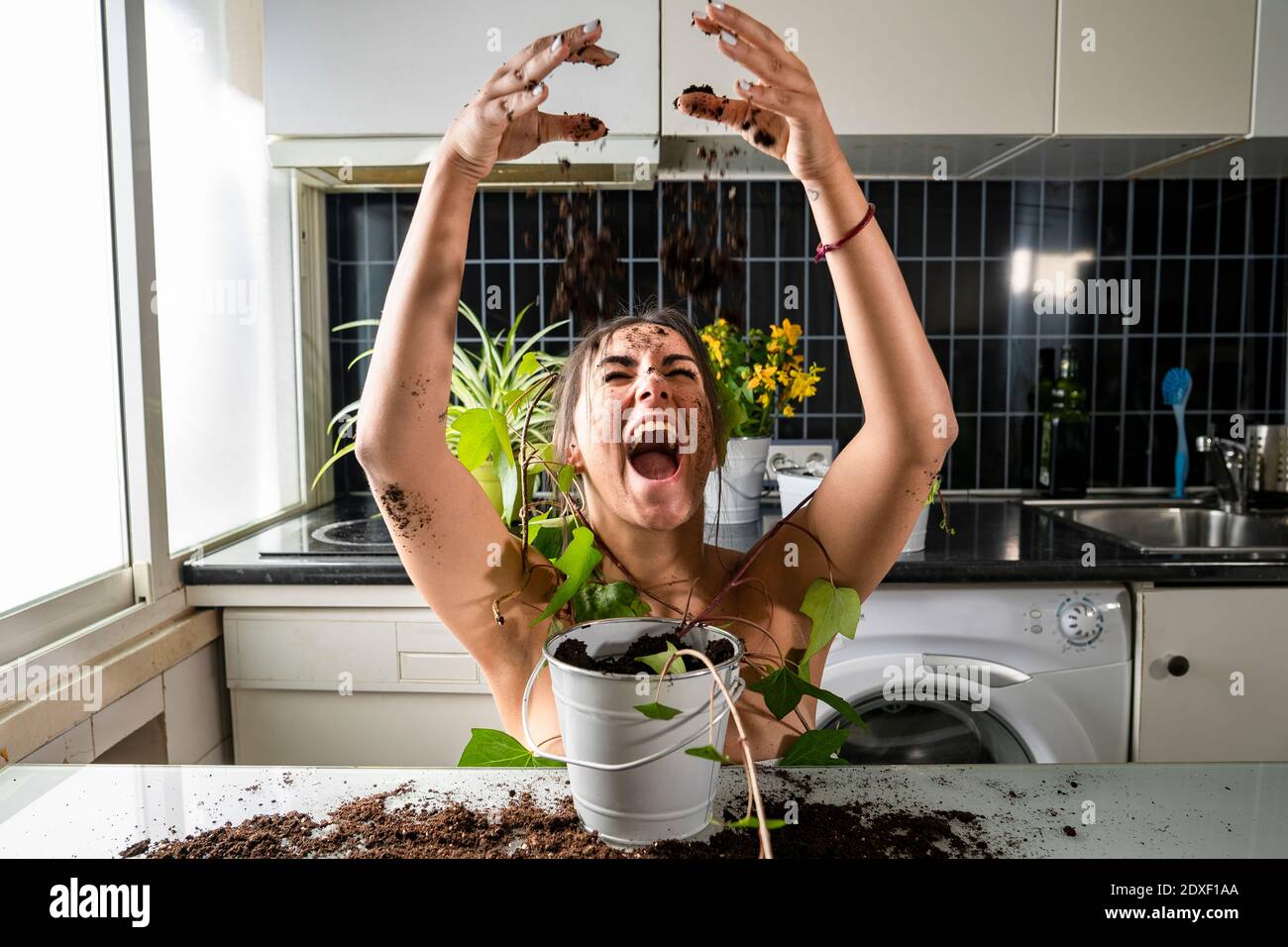 Throwing dirt hi-res stock photography and images - Alamy