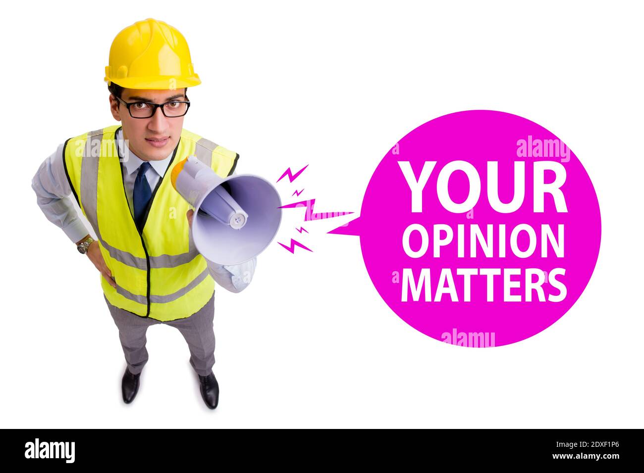 Concept of receiving feedback from the customers Stock Photo - Alamy