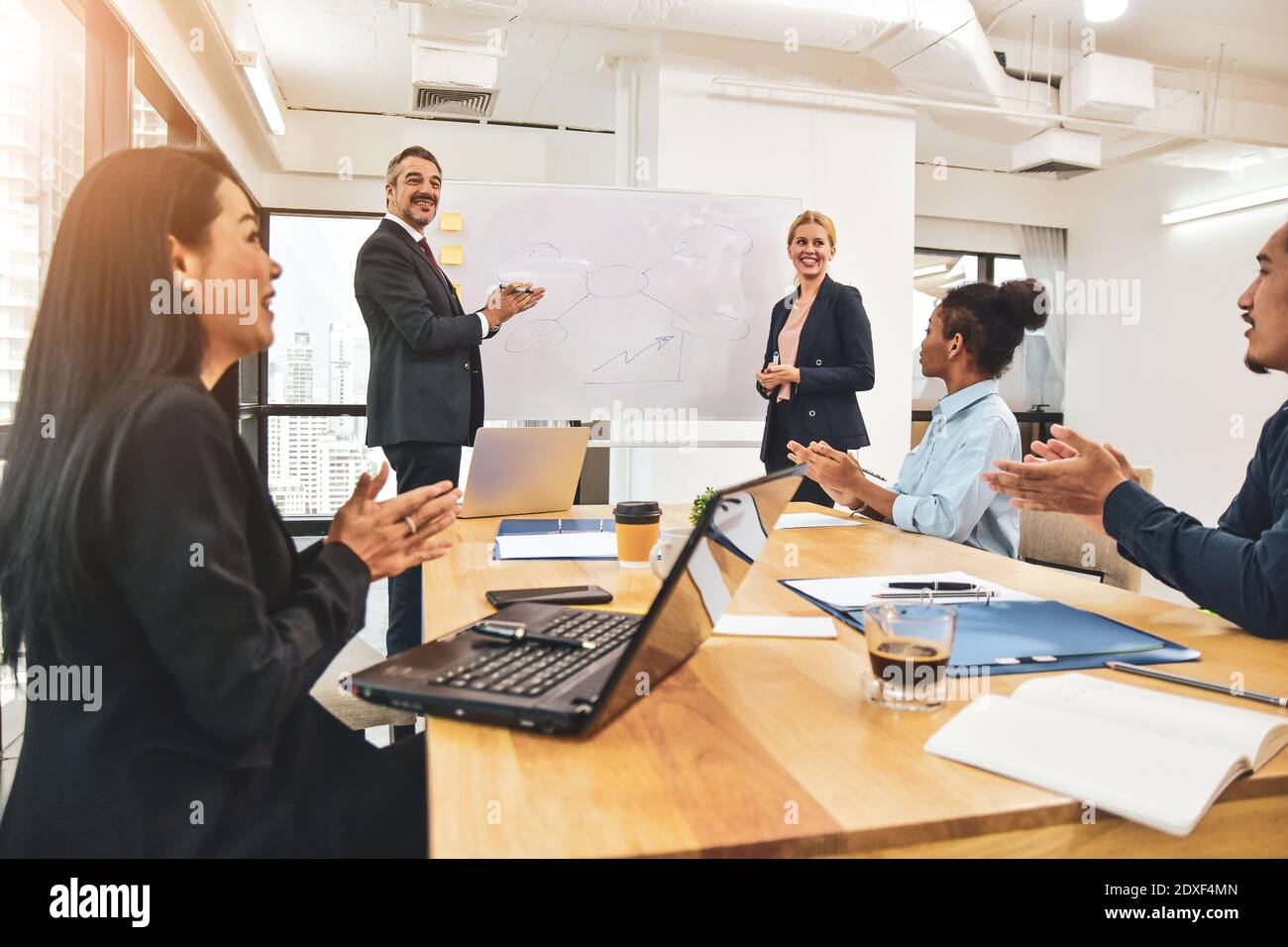 Planing team hi-res stock photography and images - Alamy