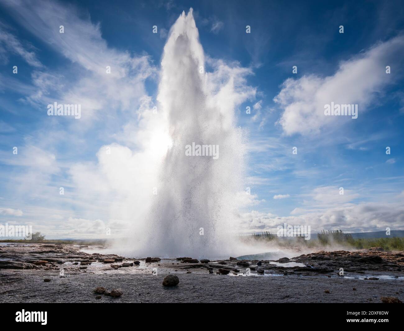 Strokkur geyser eruption eruption hi-res stock photography and images ...