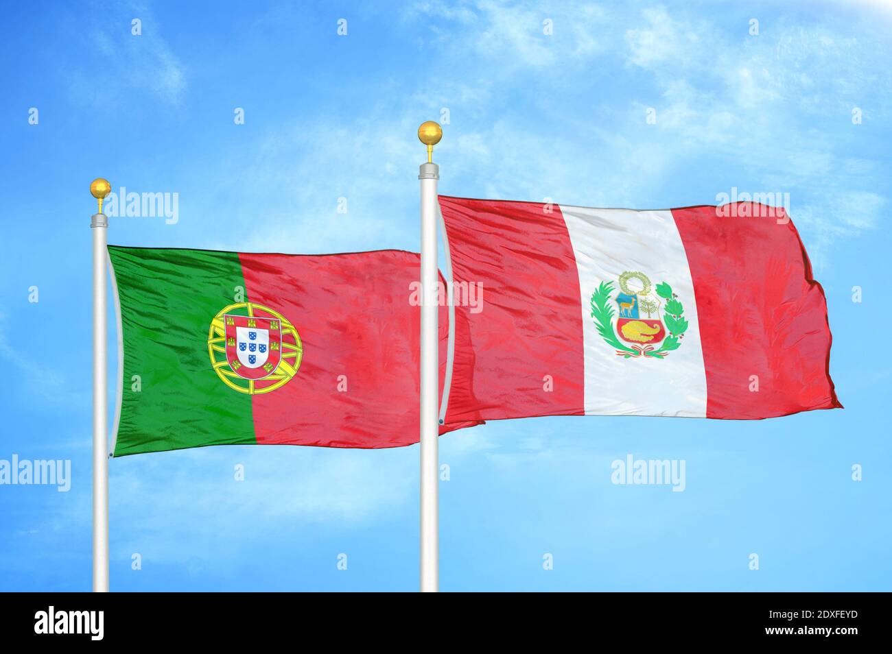 Perú vs portugal hi-res stock photography and images - Alamy