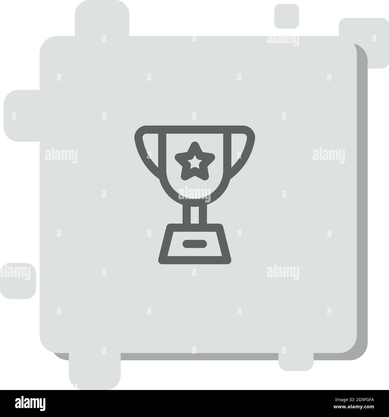 trophy vector icon modern simple vector illustration Stock Vector Image ...