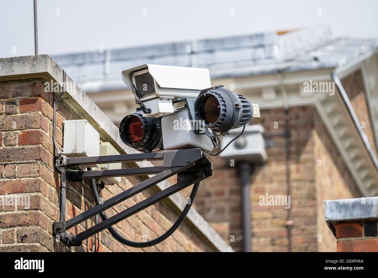 Surveillance Camera On Light Pole High Resolution Stock Photography and ...