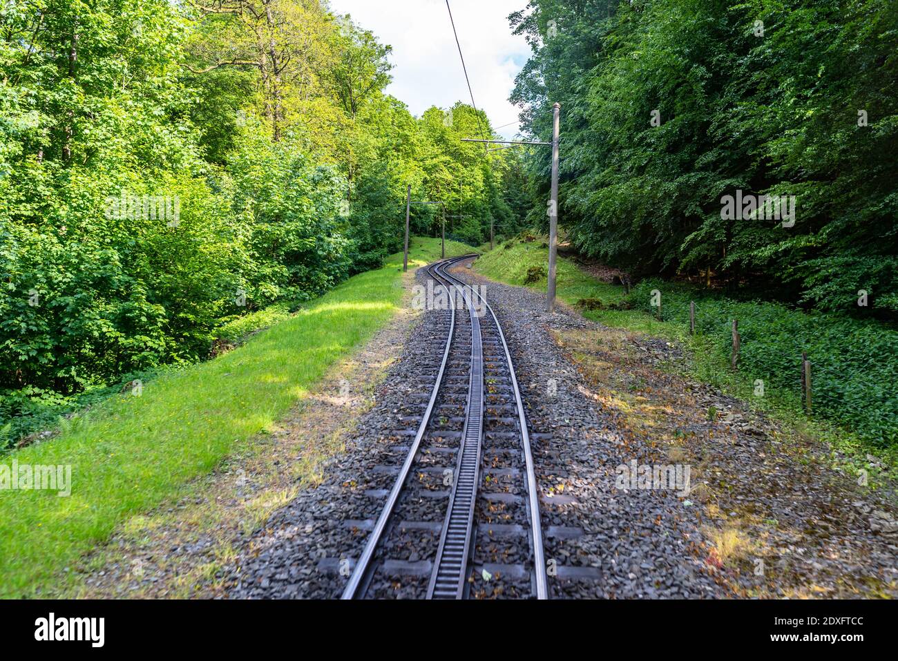 Green mountain cog railway hi-res stock photography and images - Alamy