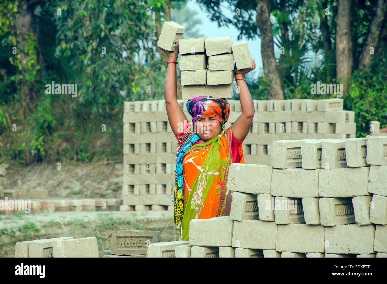 Manufacturing of bricks hi-res stock photography and images - Alamy