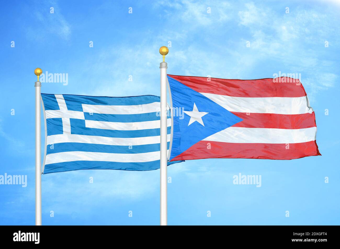 Greece and puerto rico hi-res stock photography and images - Alamy