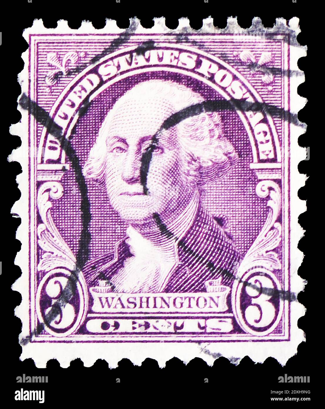 MOSCOW, RUSSIA - MARCH 30, 2019: A stamp printed in United States shows ...