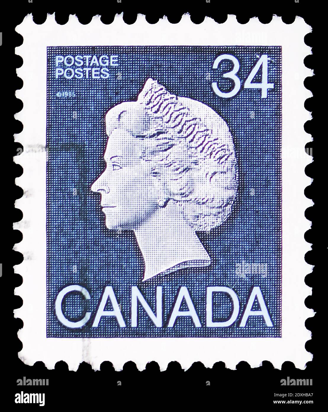 Portrait queen elizabeth ii 1985 hi-res stock photography and images ...