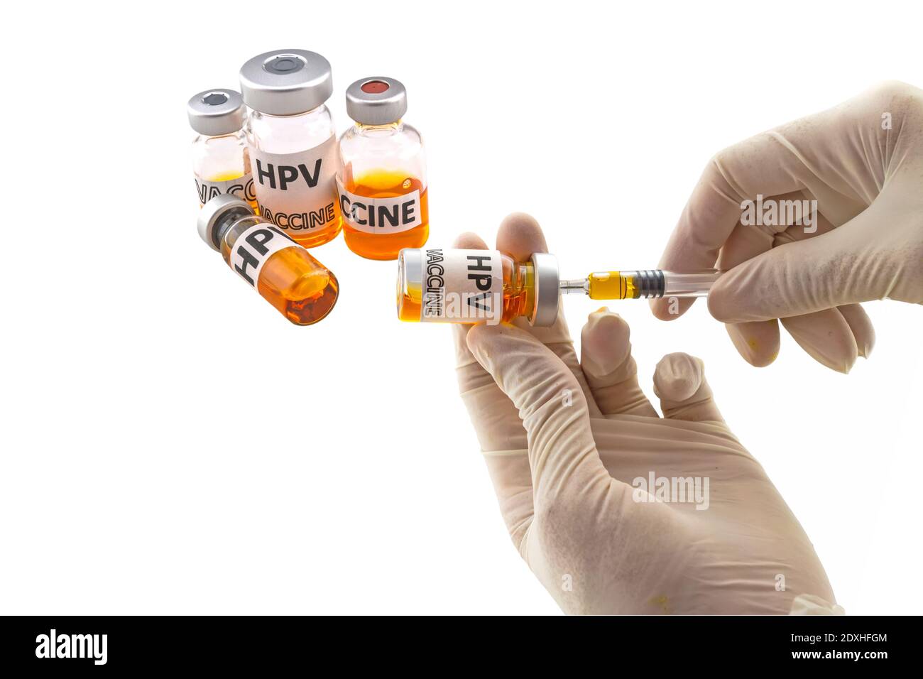 Human papillomavirus hpv vaccine Cut Out Stock Images & Pictures - Alamy
