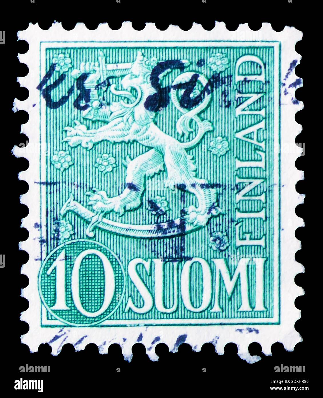 MOSCOW, RUSSIA - MARCH 23, 2019: Postage stamp printed in Finland shows ...