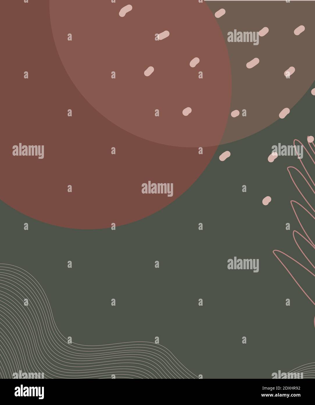 card background dim light circle shape with flat cartoon style Stock ...