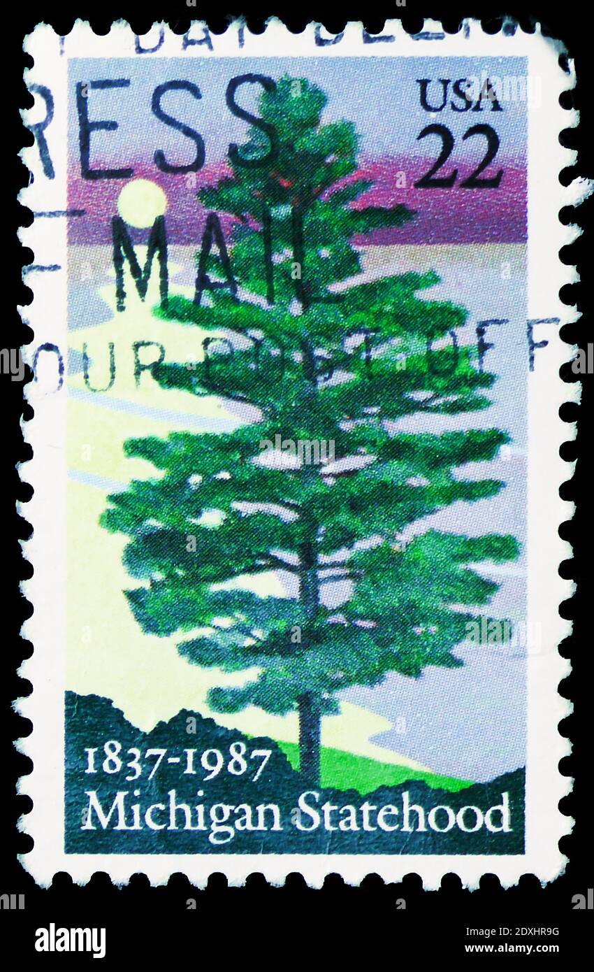 Usa Circa 1987 Postage Stamp High Resolution Stock Photography and ...