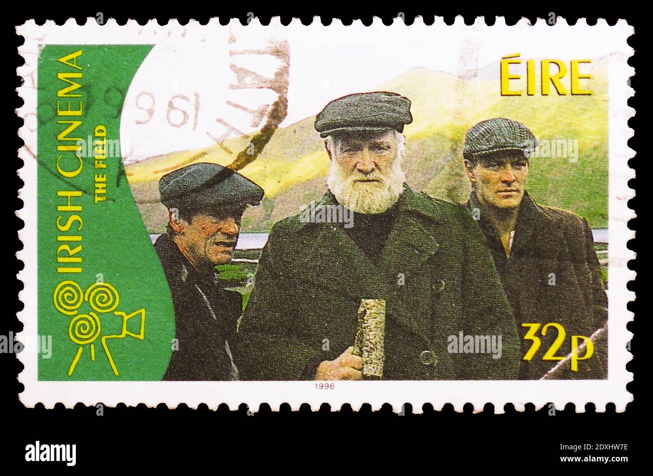 MOSCOW, RUSSIA - MARCH 23, 2019: Postage stamp printed in Ireland shows ...