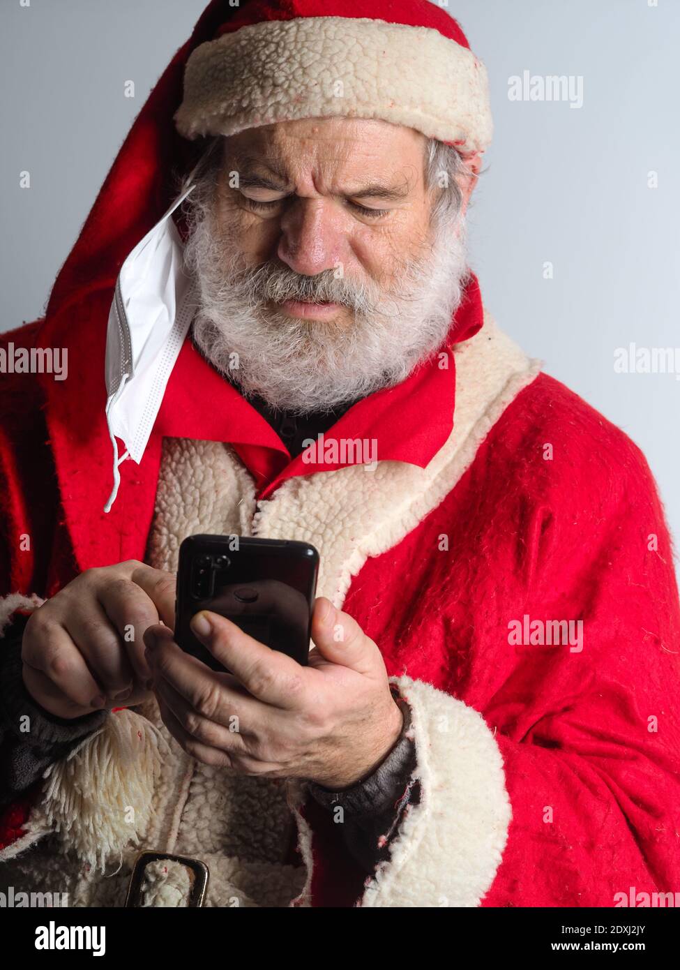 the real santa claus of 2020 Stock Photo - Alamy