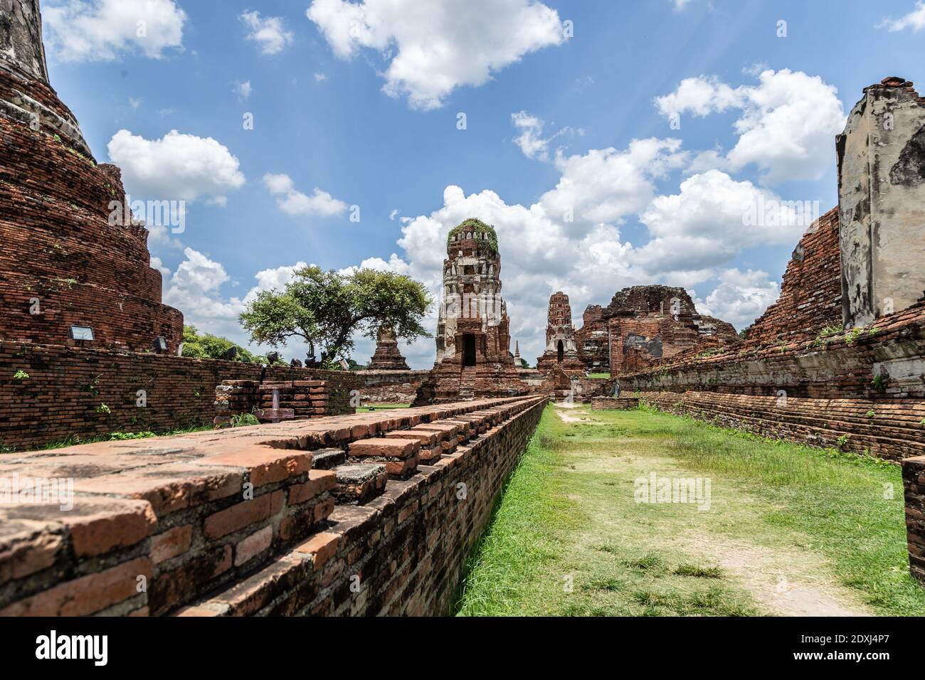Ayutthaya Historical Park in Thailand Stock Photo - Alamy
