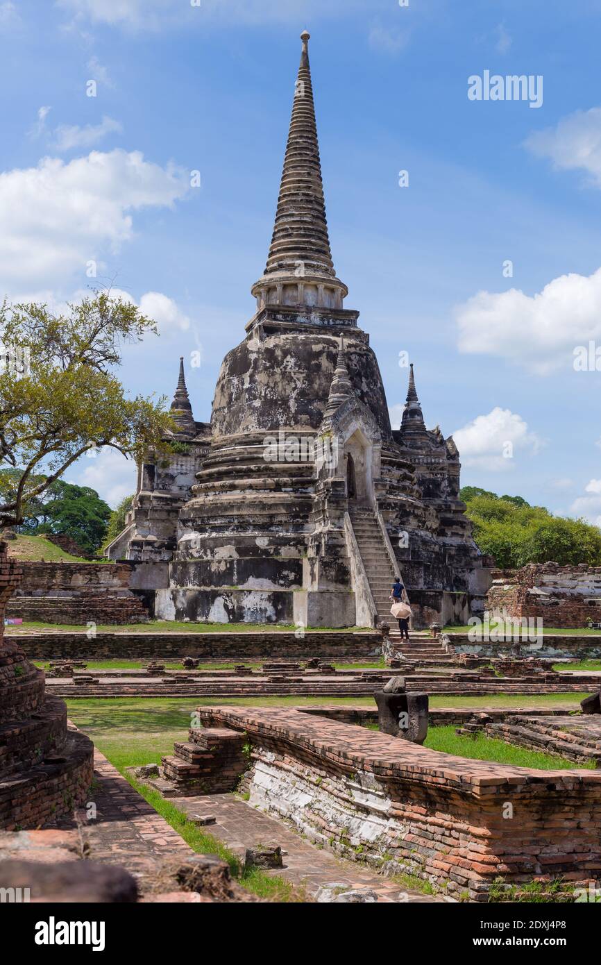 Ayutthaya Historical Park in Thailand Stock Photo - Alamy