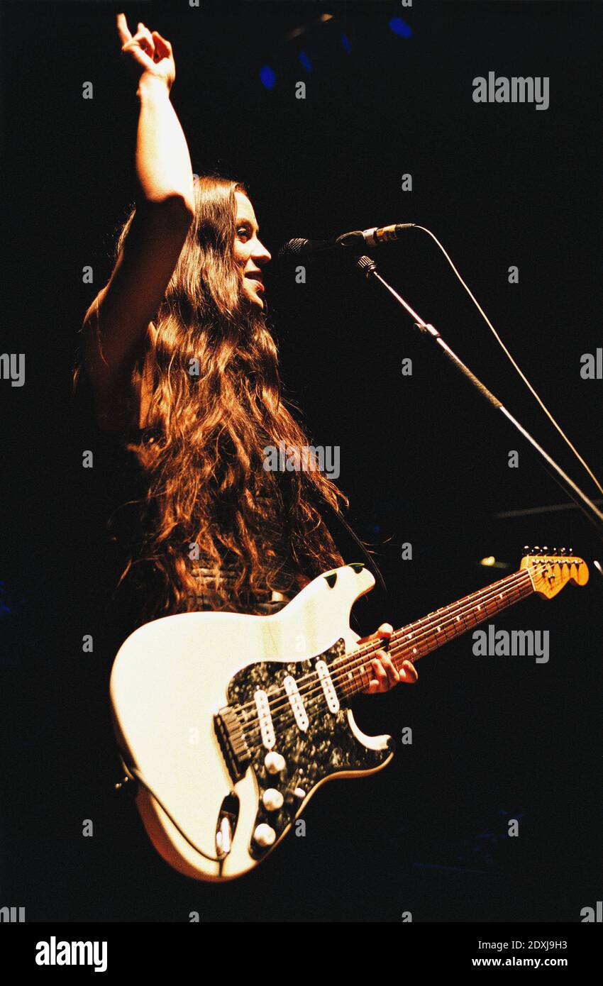 Alanis Morrisette in concert at the Shepherds Bush Empire in London, UK ...