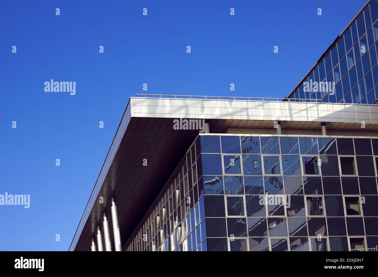 modern clinic building in sunny day, hospital and science Stock Photo ...