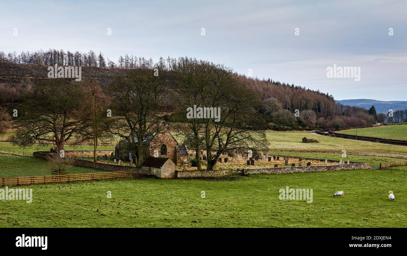 St Mary's Church, Over Silton. North Yorkshire Stock Photo - Alamy