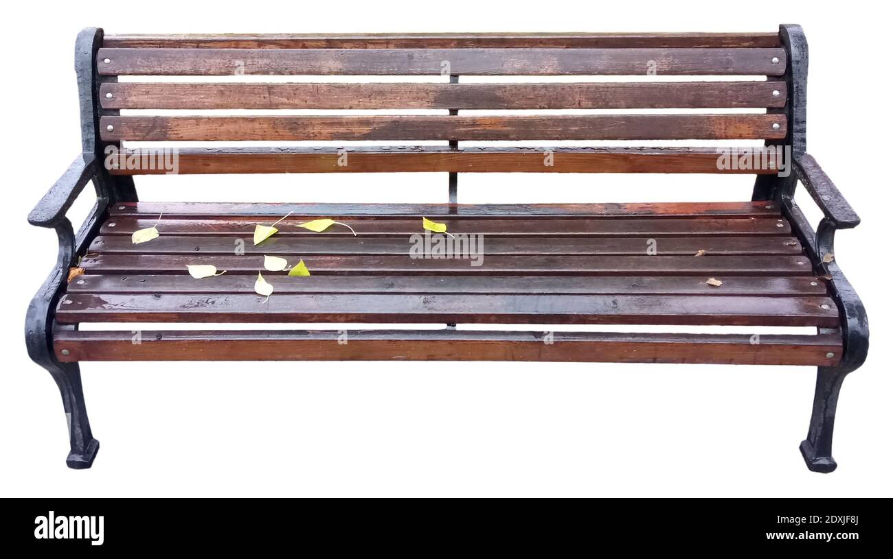 Park bench cut out hi-res stock photography and images - Alamy