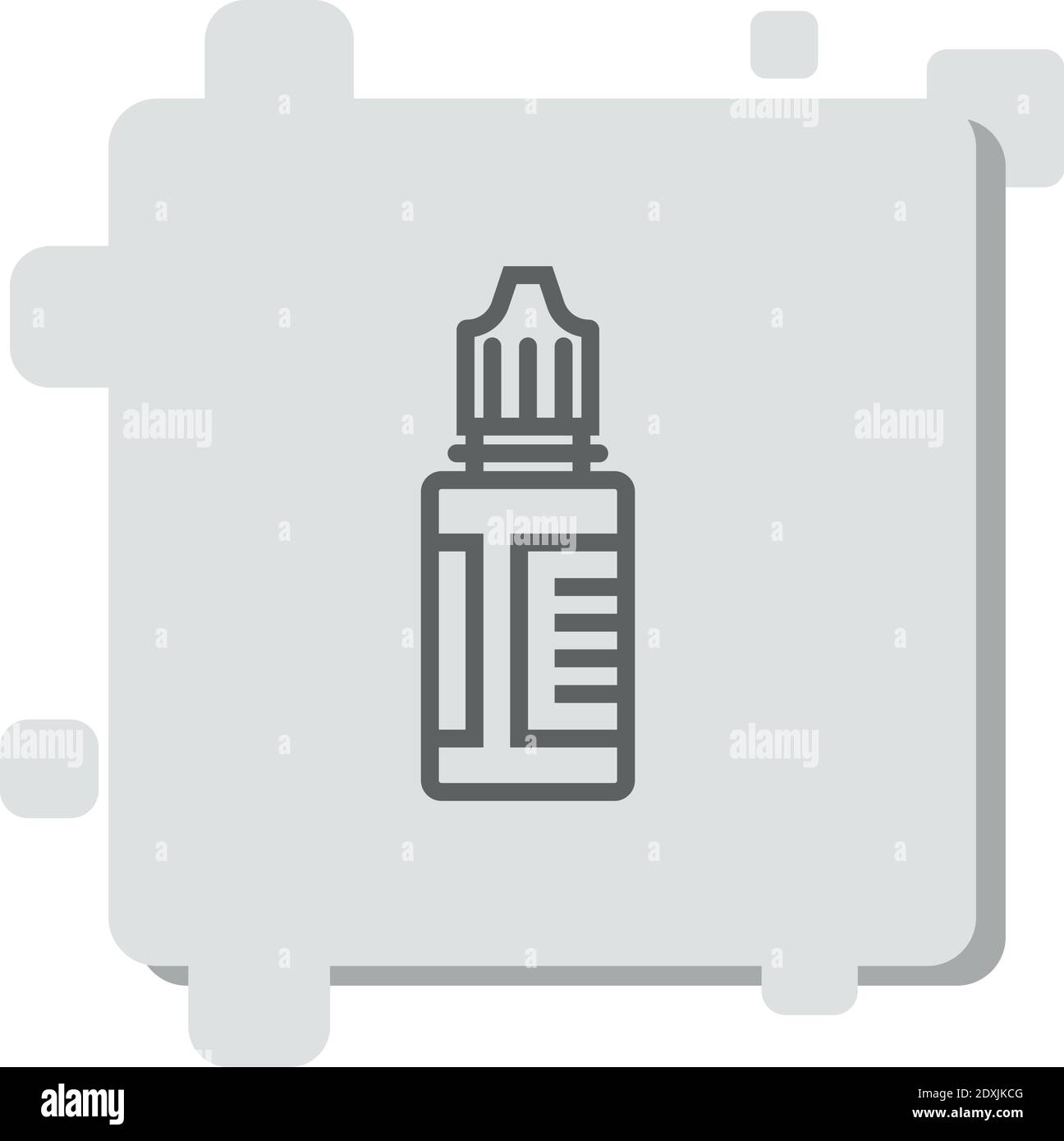 eye drops vector icon modern simple vector illustration Stock Vector ...