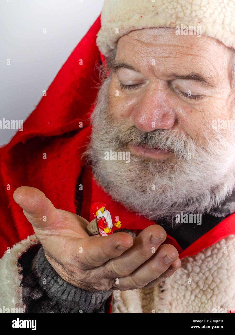 Santa Claus the real one Stock Photo - Alamy