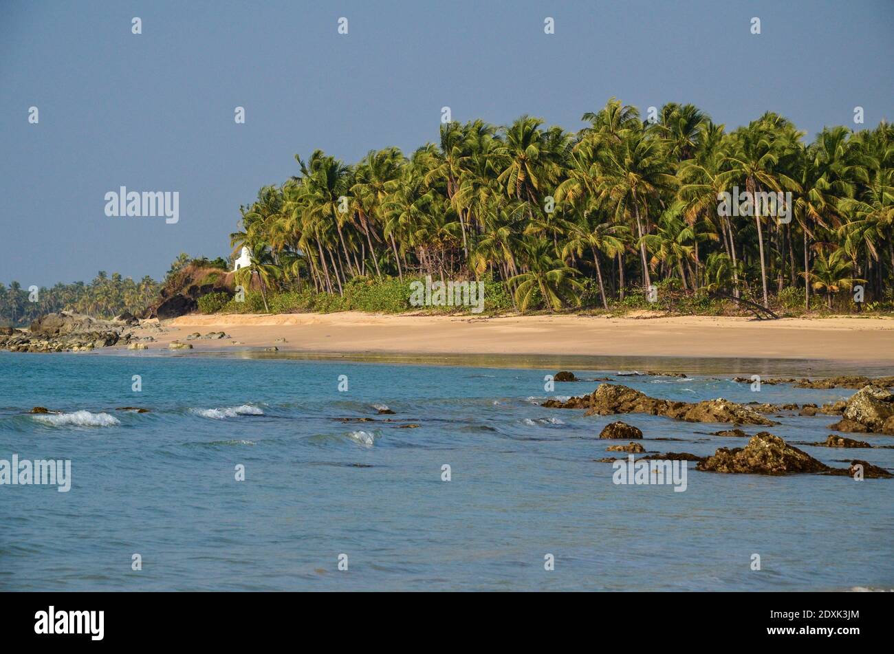 Beach near tropical forest in Gwa Myanmar Stock Photo - Alamy