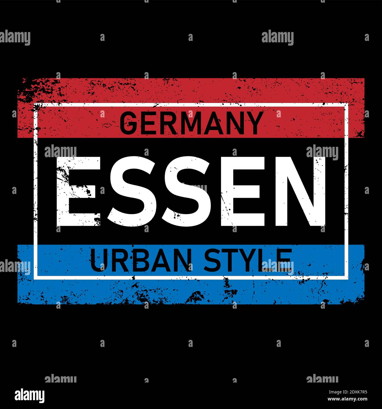 Essen German city logo vector. Modern typography for apparel, sticker ...