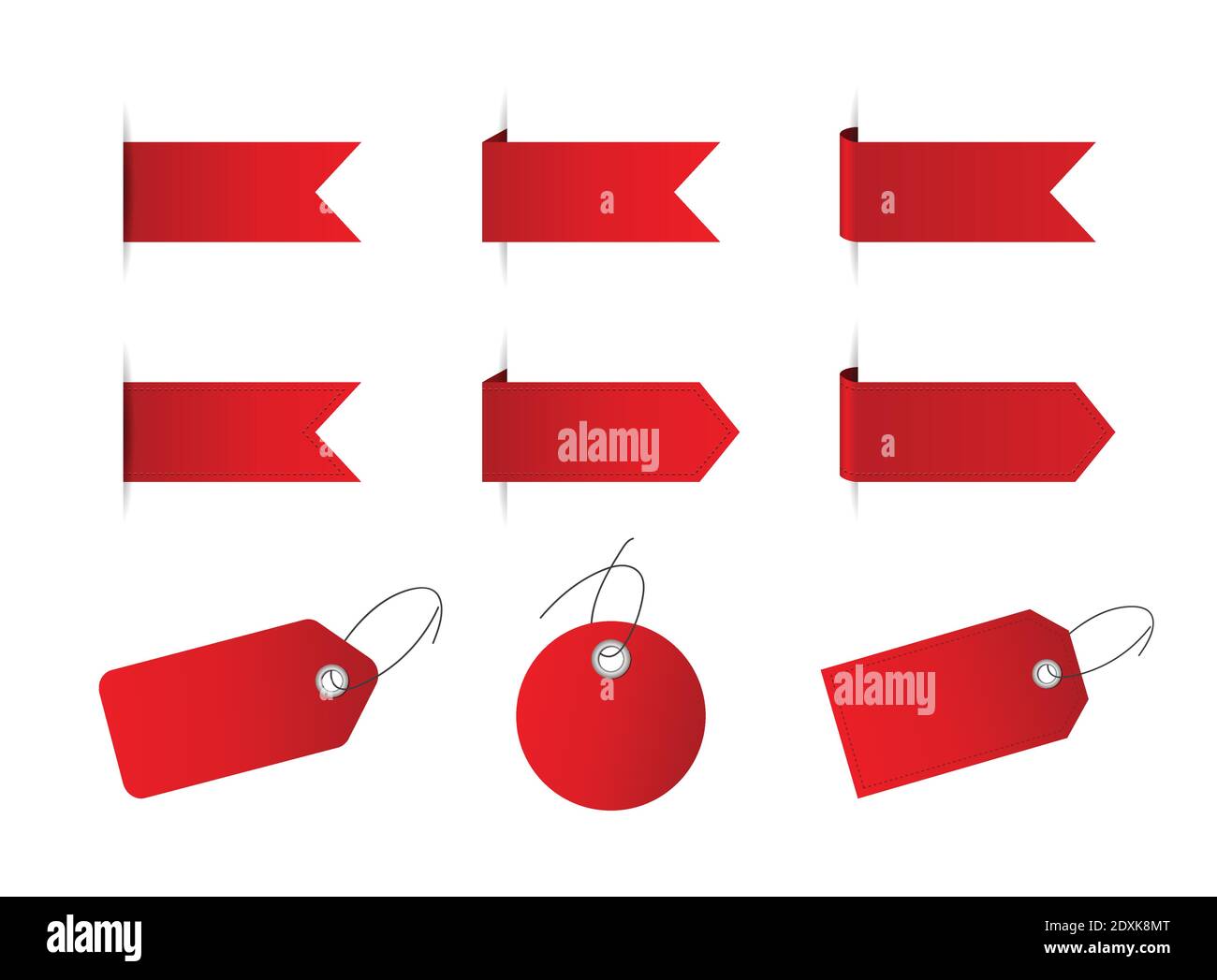 price tag and offer ribbons Stock Vector Image & Art - Alamy