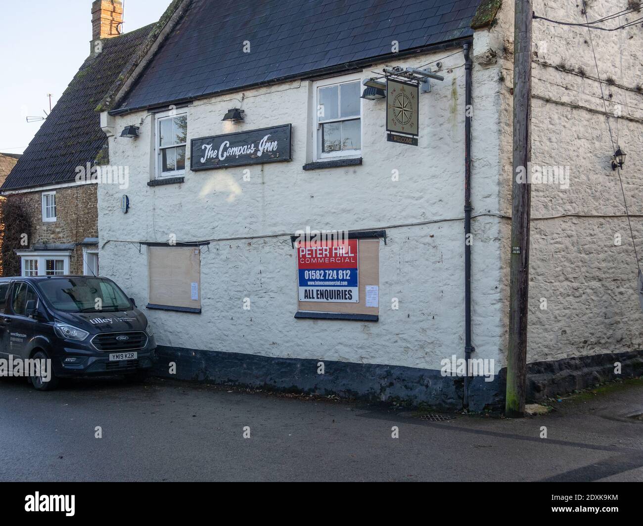 The Compass Inn, a village local, closed and for sale, a victim of the ...