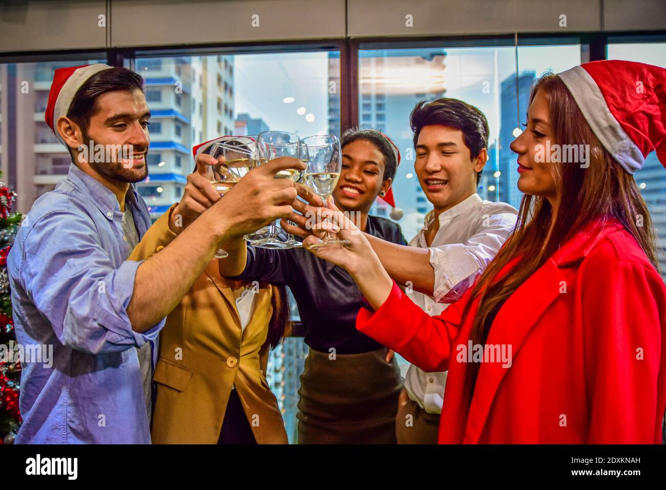 Office dance party hi-res stock photography and images - Alamy