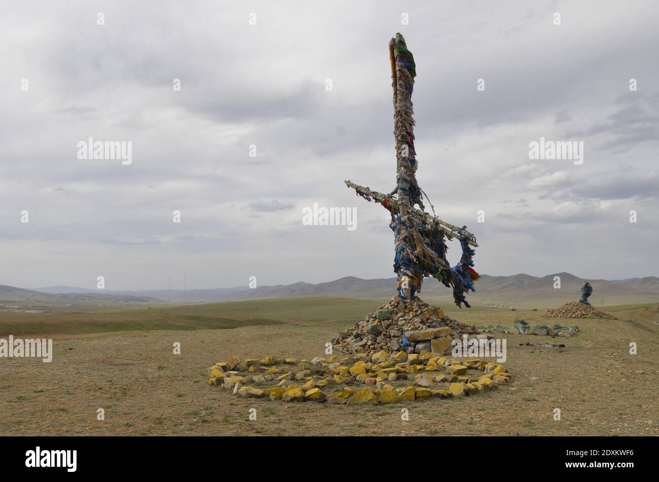 Ovoo shrine hi-res stock photography and images - Alamy