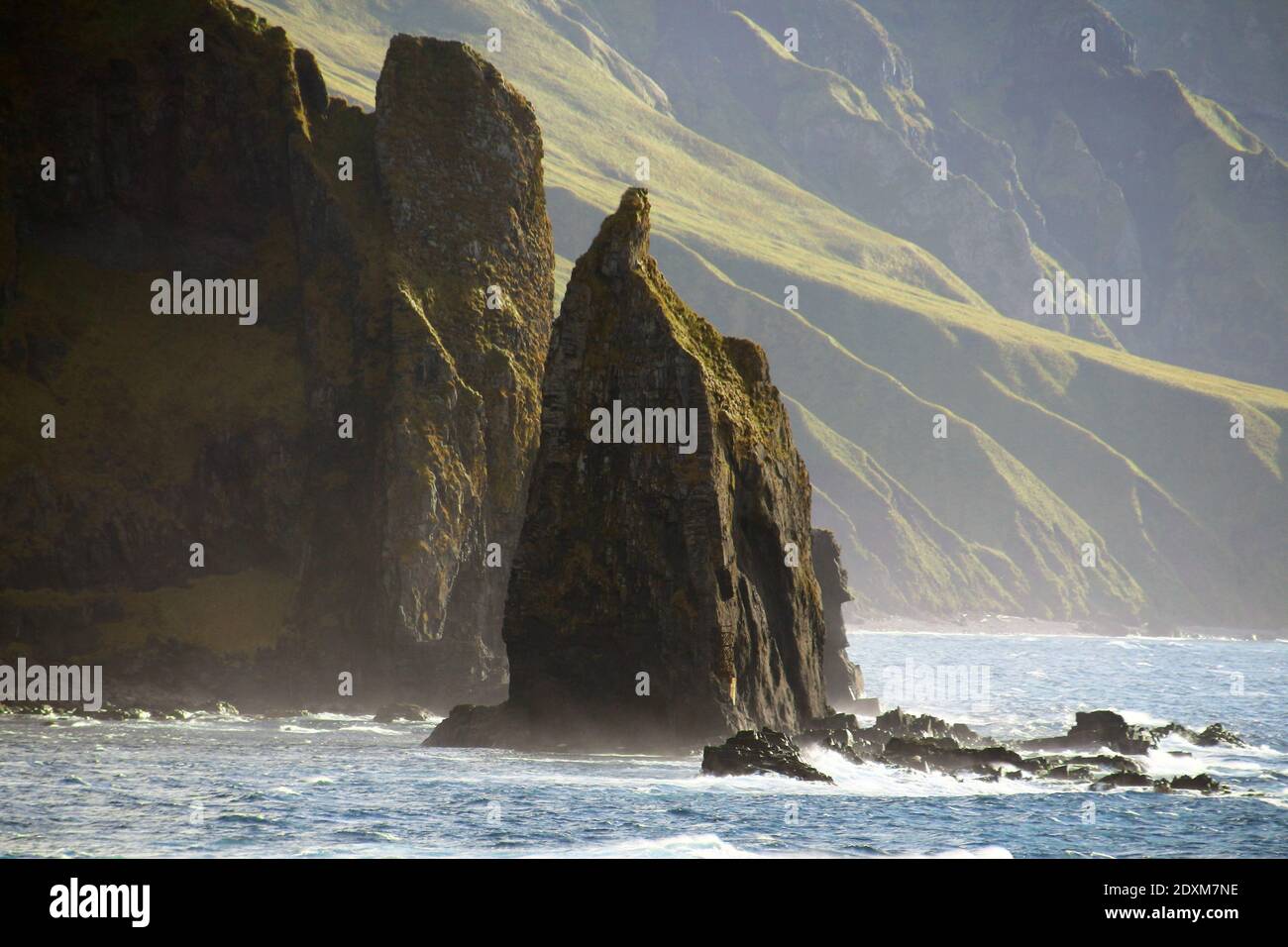 Priest Rock is a rock formation on the coast of Unalaska Island ...