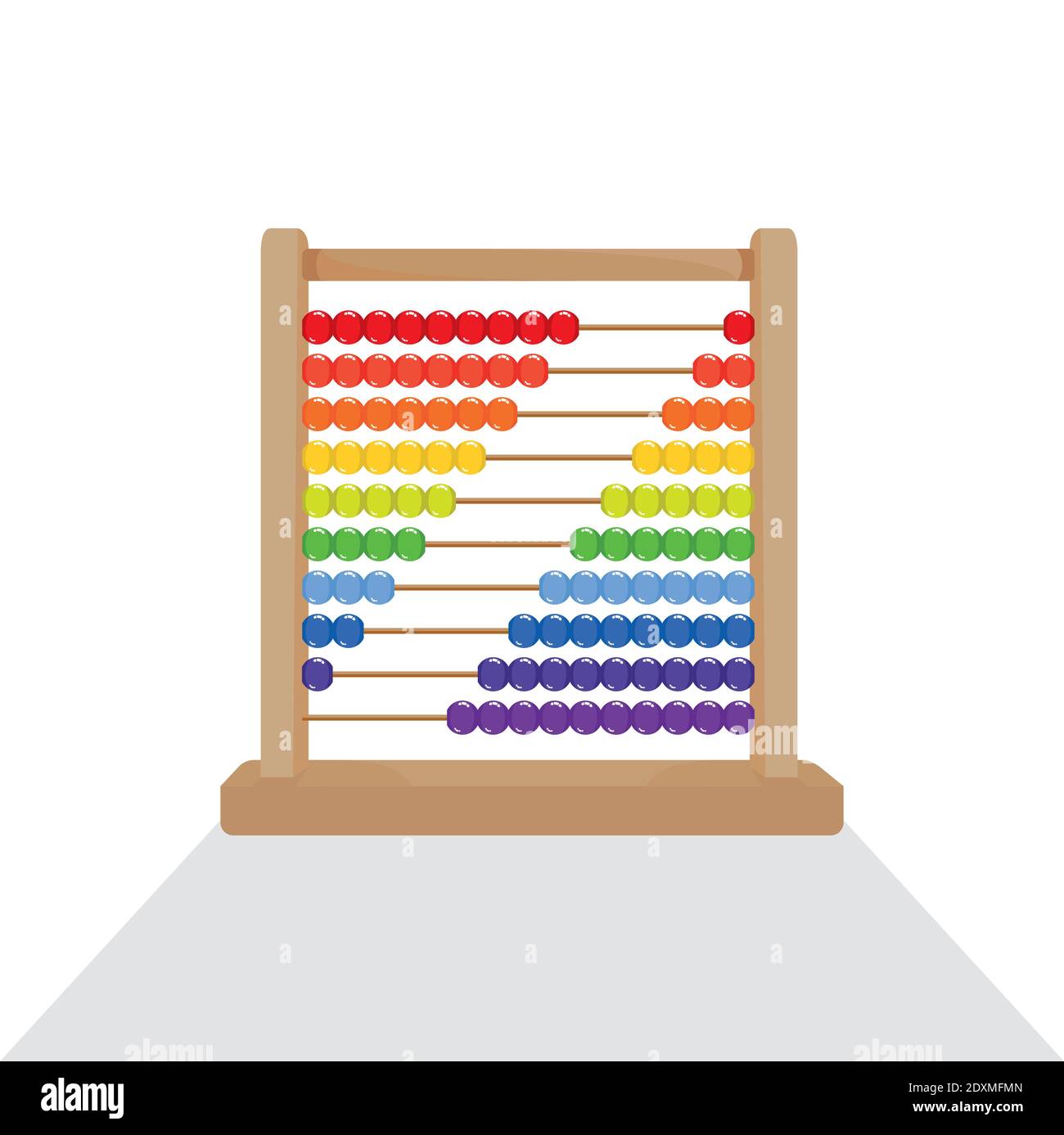 Antique wooden abacus Stock Vector Images - Alamy