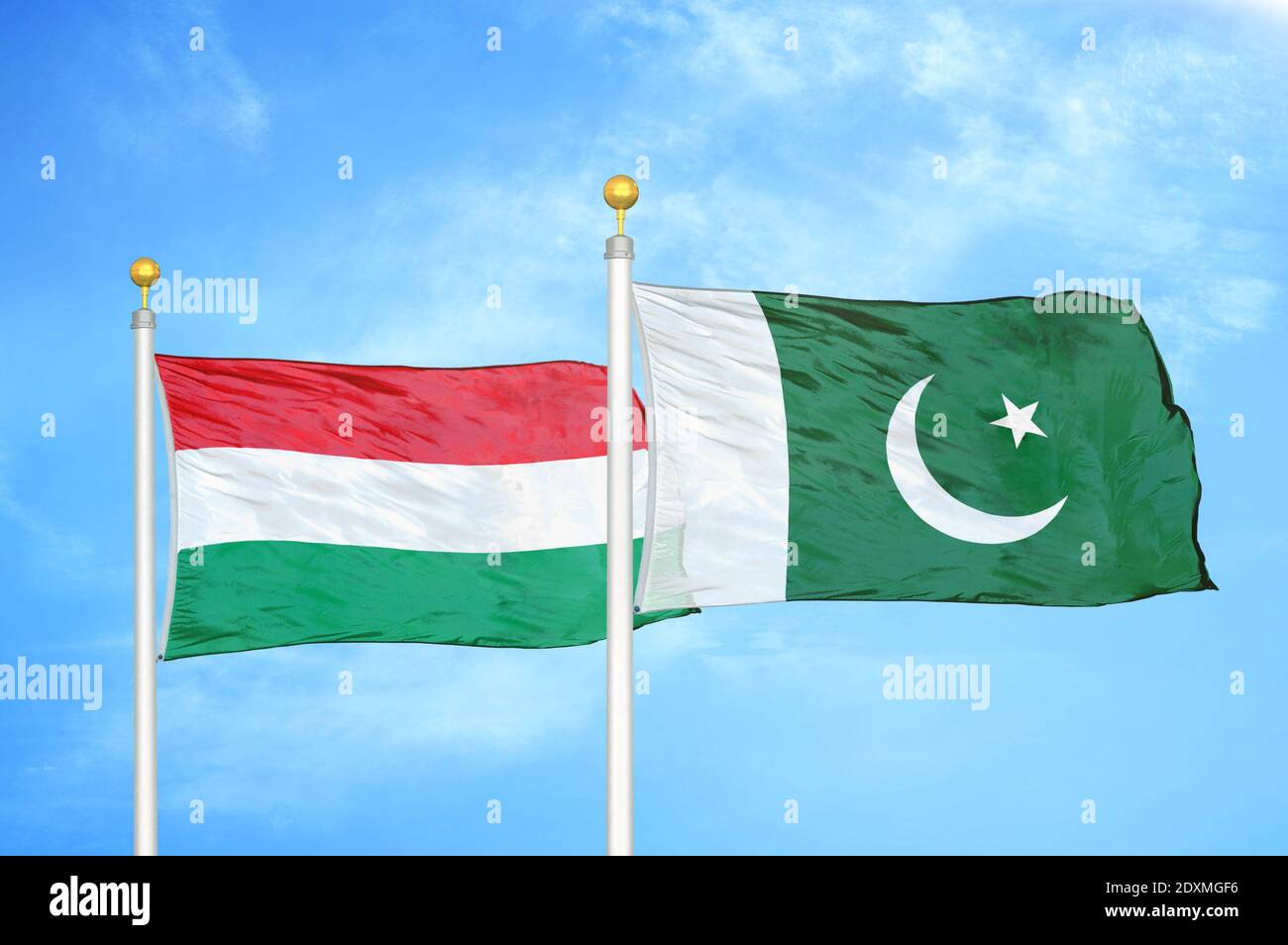 Pakistan hungary flag hi-res stock photography and images - Alamy