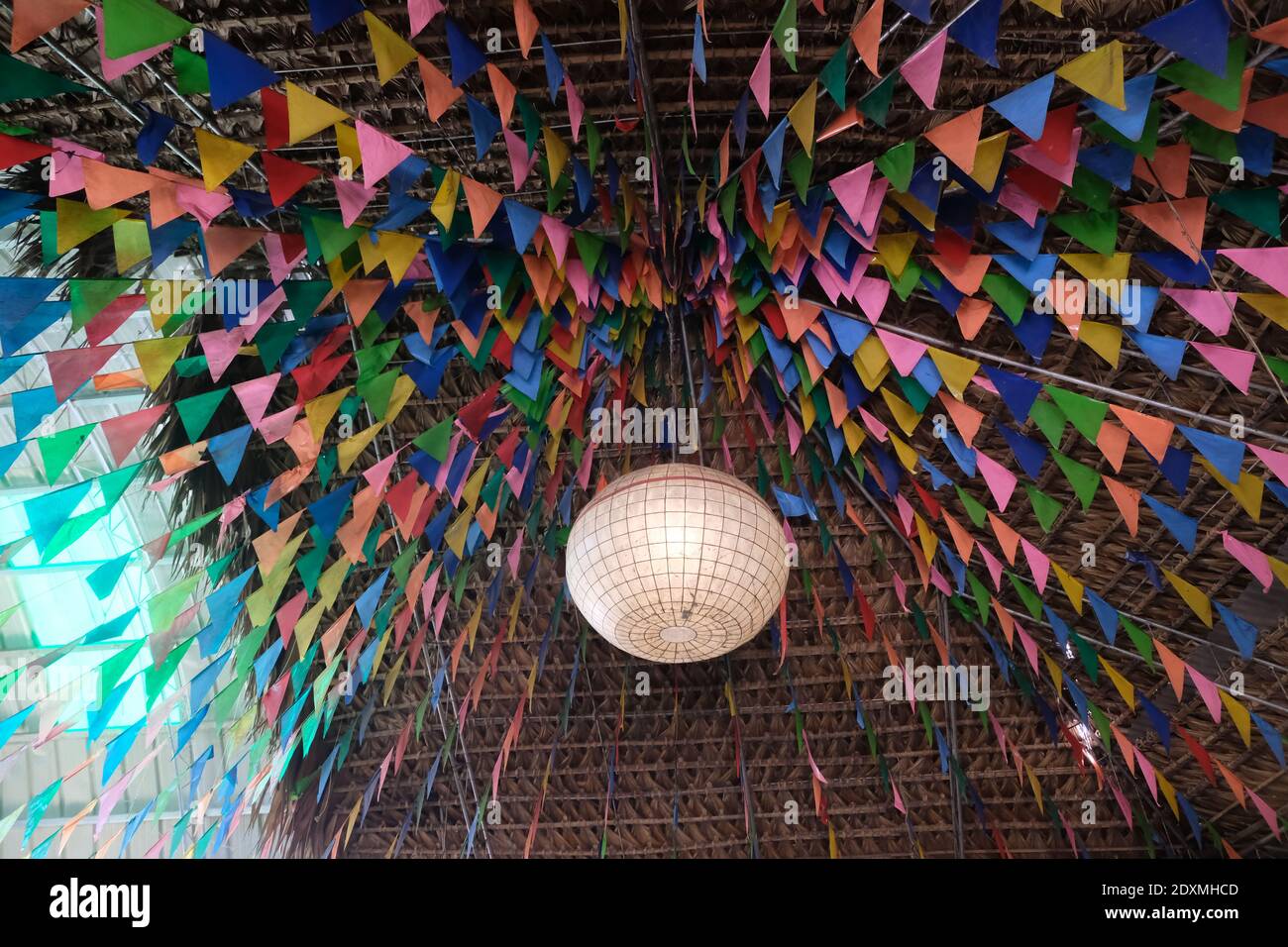 Colorful ceiling decoration hi-res stock photography and images - Alamy