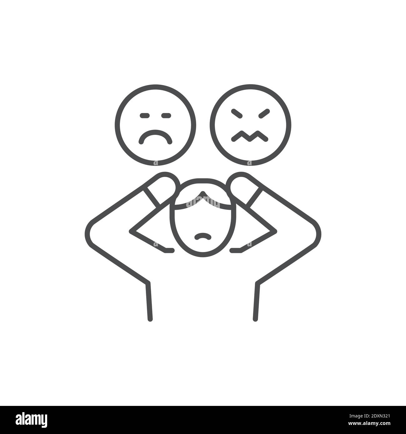 Anger woman abstract Stock Vector Images - Alamy