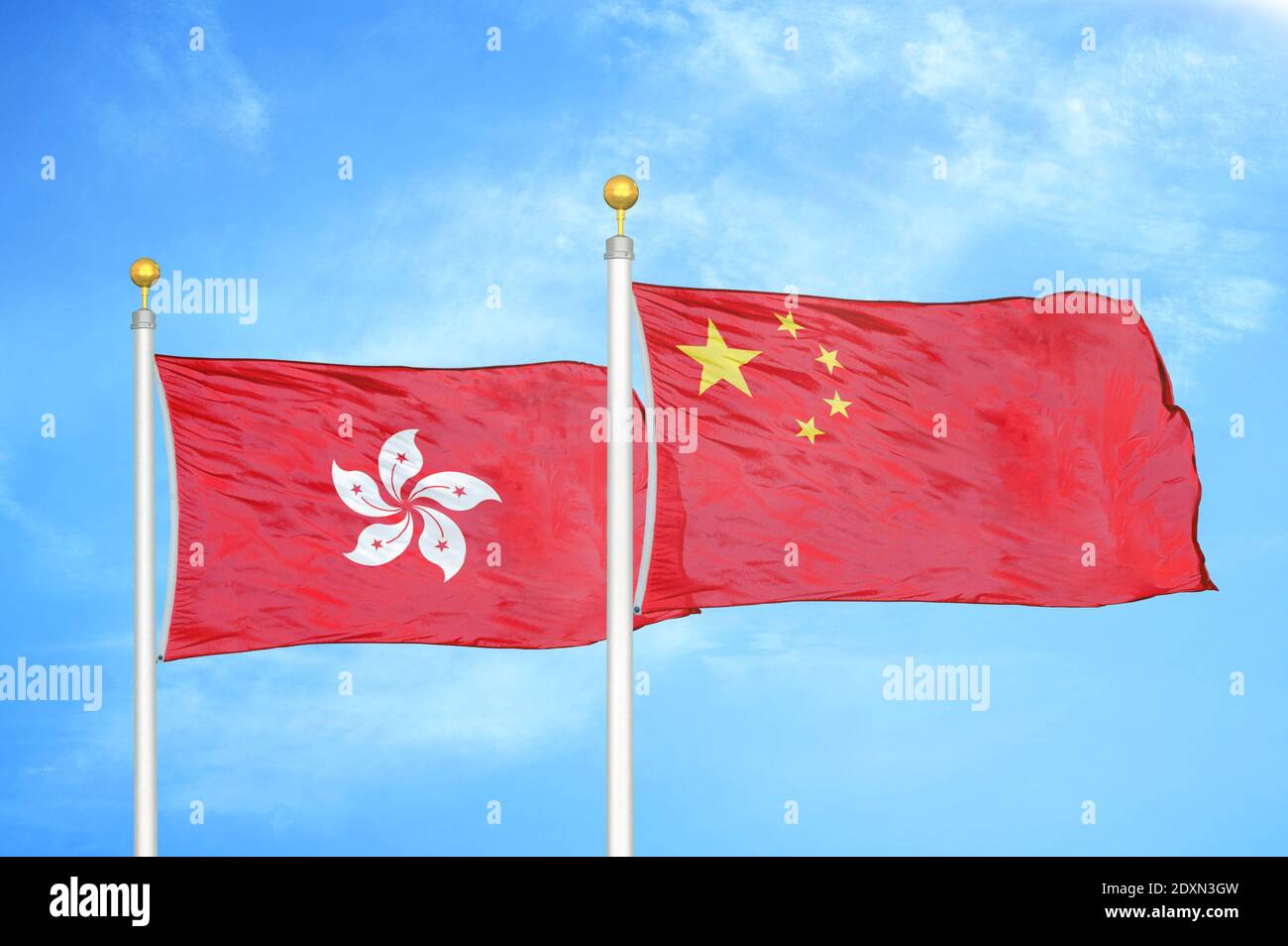 China hong kong conflict hi-res stock photography and images - Alamy