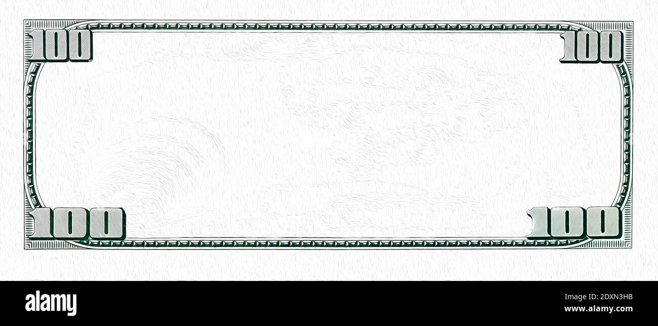 Blank Dollar Template