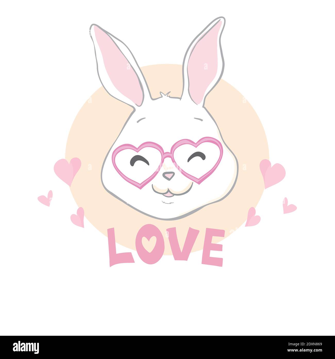 Furry bunny Stock Vector Images - Alamy